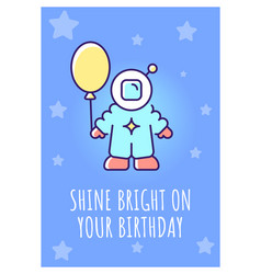 Happy birthday greeting banner Royalty Free Vector Image