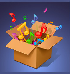 Music box Royalty Free Vector Image - VectorStock