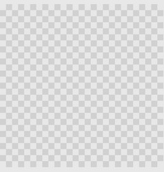 Gray checkers background empty transparent Vector Image