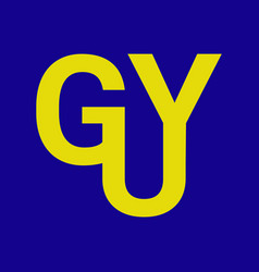 Initials logo fir Royalty Free Vector Image - VectorStock