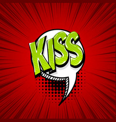 Wow pop art comic book text super hero Royalty Free Vector