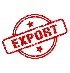 Export stamp sign seal Royalty Free Vector Image