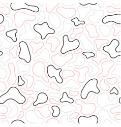 Fluid liquid flow shapes pattern geometric Vector Image