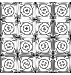 Geometric seamless pattern with isometric lines Vector Image