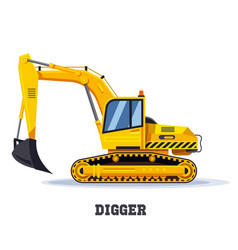 Digger Royalty Free Vector Image - VectorStock