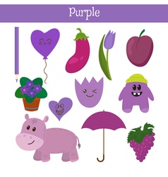 Learn primary colors color sorting activity Vector Image