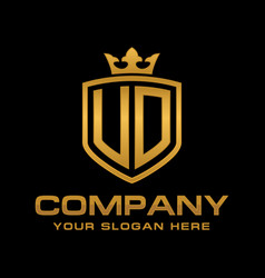 Letter ss initial logo luxury logo design Vector Image