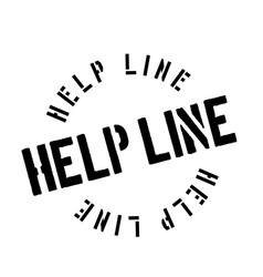 Help me rubber stamp Royalty Free Vector Image