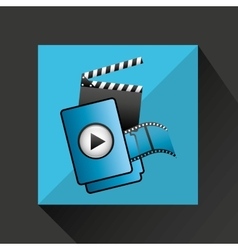 Media player interface design Royalty Free Vector Image