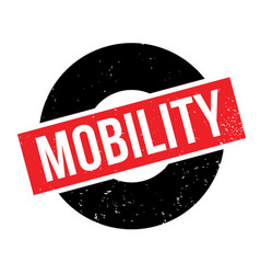Mobility rubber stamp Royalty Free Vector Image