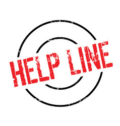 Help me rubber stamp Royalty Free Vector Image