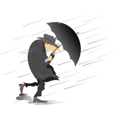 Strong wind Royalty Free Vector Image - VectorStock