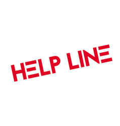 Help me rubber stamp Royalty Free Vector Image