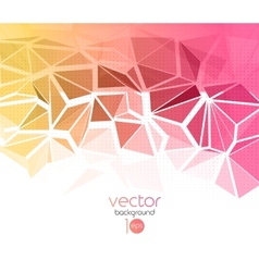 Abstract geometric background with triangle Vector Image