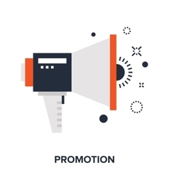 Web promotion marketing advertising social media Vector Image