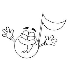 Cartoon words and symbols Royalty Free Vector Image