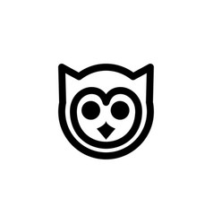Owl symbol Royalty Free Vector Image - VectorStock