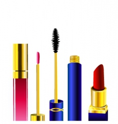 Makeup set Royalty Free Vector Image - VectorStock
