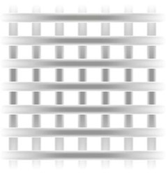Jail cell bars isolated prison background Vector Image