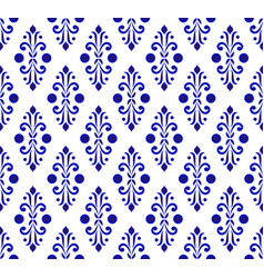 Porcelain pattern design Royalty Free Vector Image