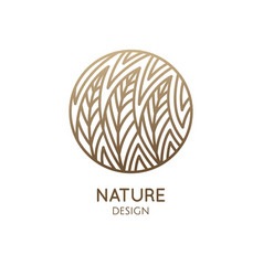 Spruce forest logo Royalty Free Vector Image - VectorStock