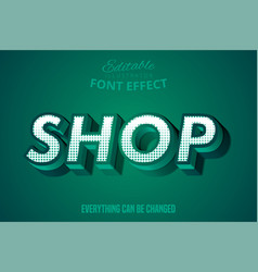 Gold text editable font effect Royalty Free Vector Image