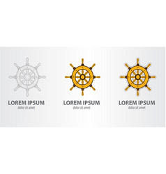 Rudder Royalty Free Vector Image - VectorStock