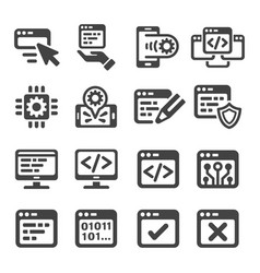 Technology icon Royalty Free Vector Image - VectorStock