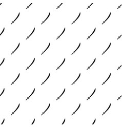 Katana pattern Royalty Free Vector Image - VectorStock