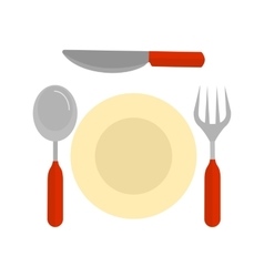 Two course meal Royalty Free Vector Image - VectorStock