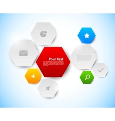 Abstract red background Royalty Free Vector Image