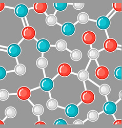 Science seamless pattern in flat design style Vector Image