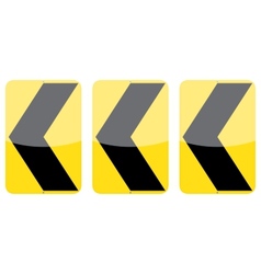 Chevron Alignment Signs Royalty Free Vector Image