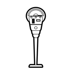 Parking meter Royalty Free Vector Image - VectorStock