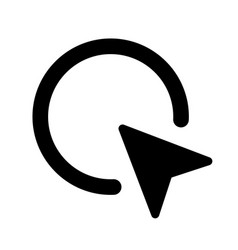 Single mouse click function to open application Vector Image