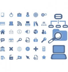 Internet radio signs Royalty Free Vector Image