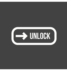 Unlock slide Royalty Free Vector Image - VectorStock