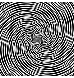 Circular vortex movement Royalty Free Vector Image