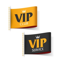 Vip icon isolated on white Royalty Free Vector Image