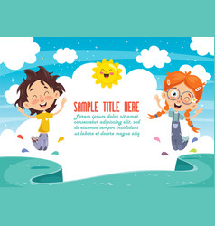 Cartoon children Royalty Free Vector Image - VectorStock