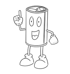 Can Royalty Free Vector Image - VectorStock