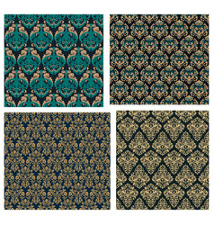 Seamless light colours wallpaper pattern Vector Image