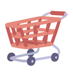 Isolated balloon cart Royalty Free Vector Image