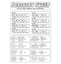 Activity sheet handwriting practise 9 Royalty Free Vector