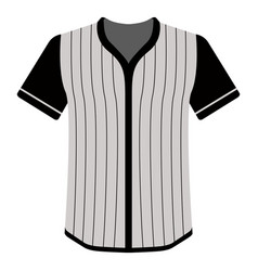 Baseball uniform image Royalty Free Vector Image