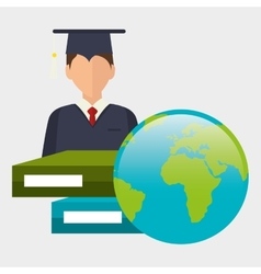 Academic excellence design Royalty Free Vector Image