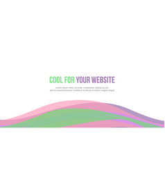 Abstract background website header simple design Vector Image